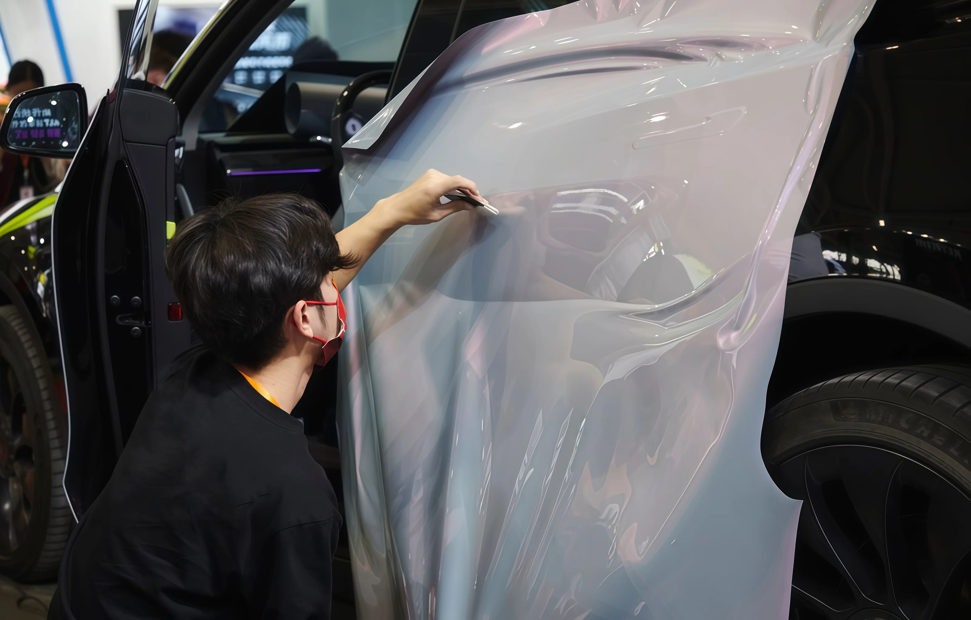 High Quality Pet Wrapping Satin Color Change Self Healing Full Body ...