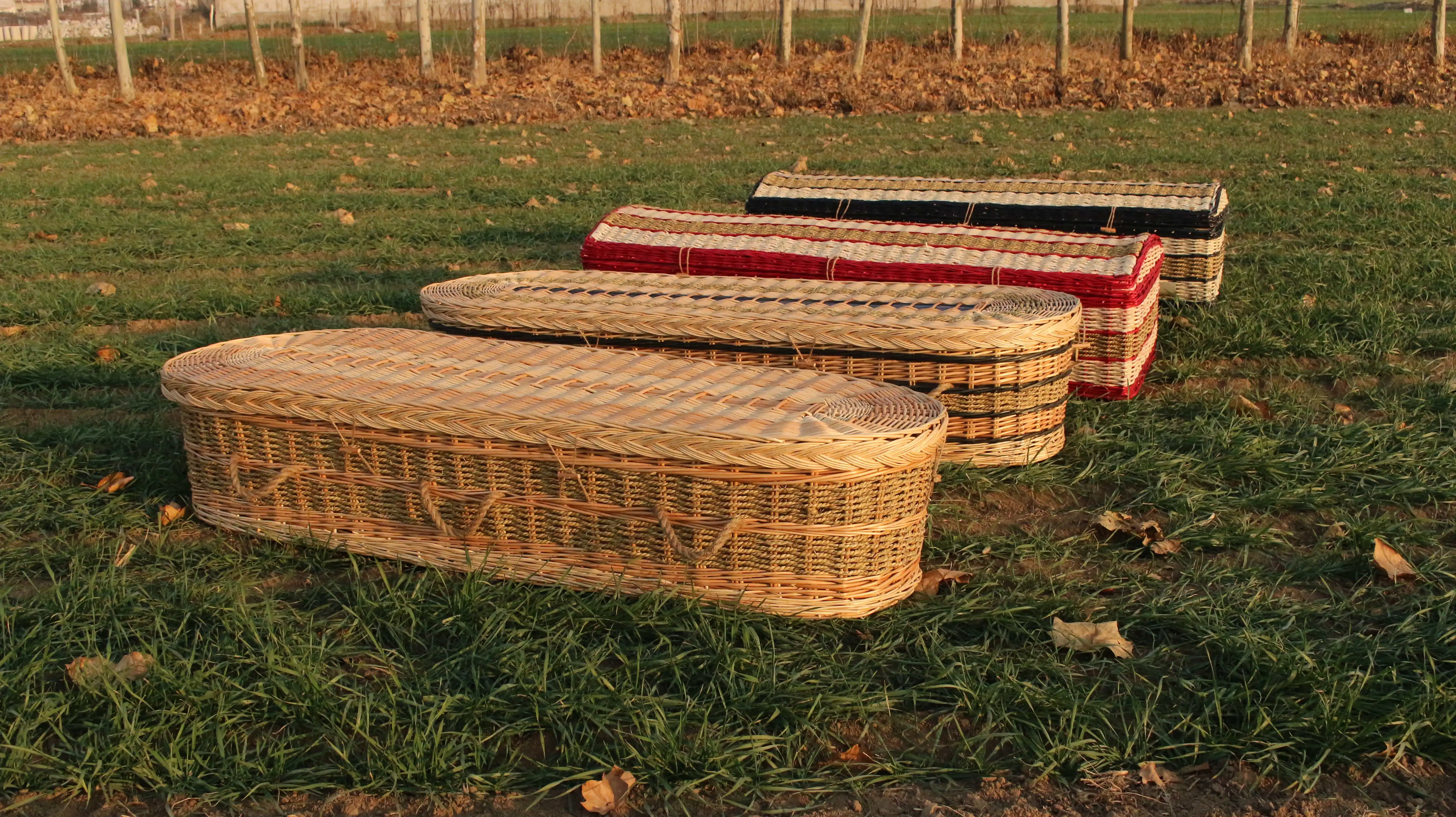 Handwoven Britain Willow Coffin Funeral Casket - Buy Cheapest Coffins ...