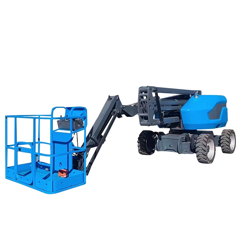40ft Knuckle Telescopic Boom Lift 12-20 Meter Hydraulic Lifting ...