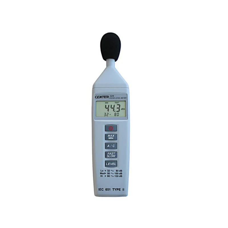 CENTER-325 Compact Sound Level Meter Noise Level Tester Resolution 0 ...