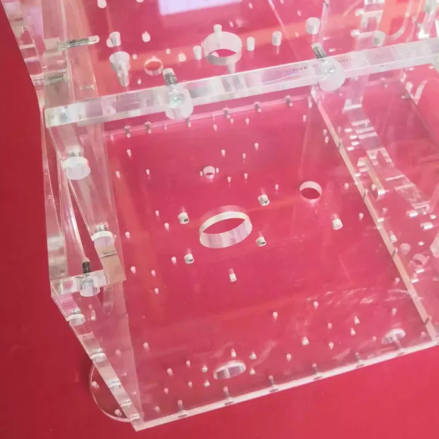 Customized Lab Clear Acrylic Pressure Testing Chamber Acrylic Vacuum ...