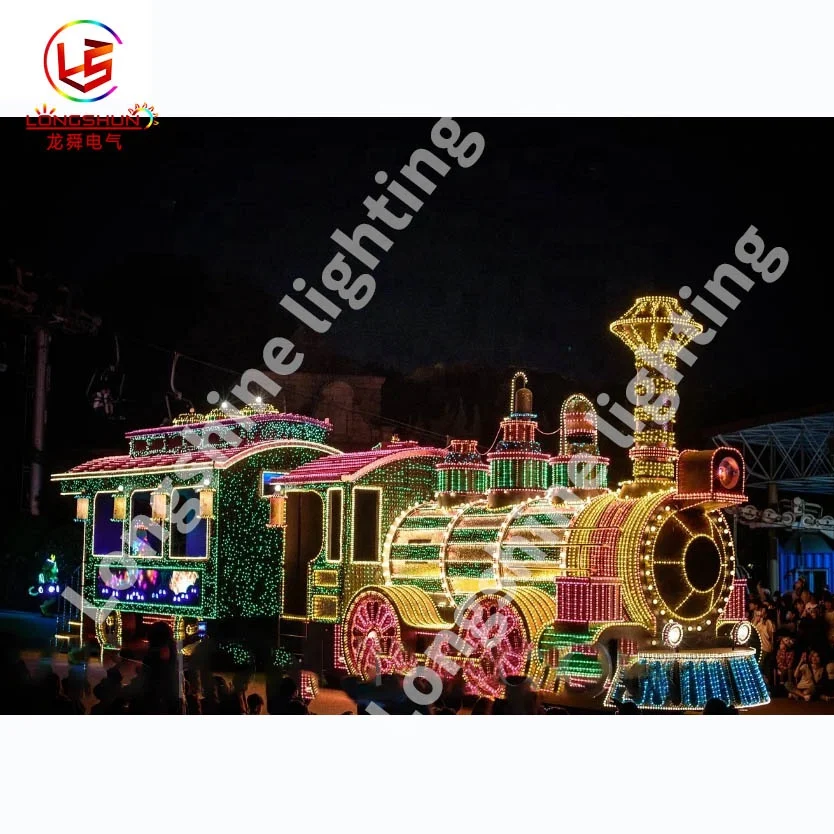 Led 3d Christmas Truck Motif Lights Led Rope Lights Outdoor 3d Train ...