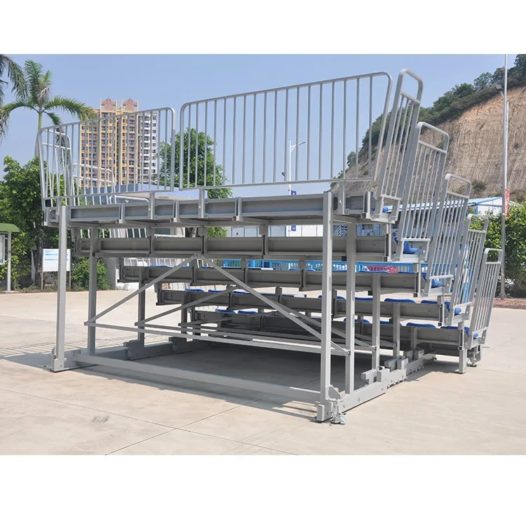 Outdoor Customized Stadium Bleachers Seat Grandstand With Metal ...