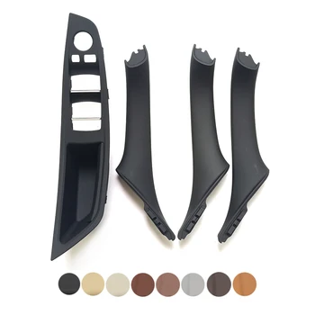 Interior Door Armrest Pull Handle Inside Trim 4pcs Set Plastic ...