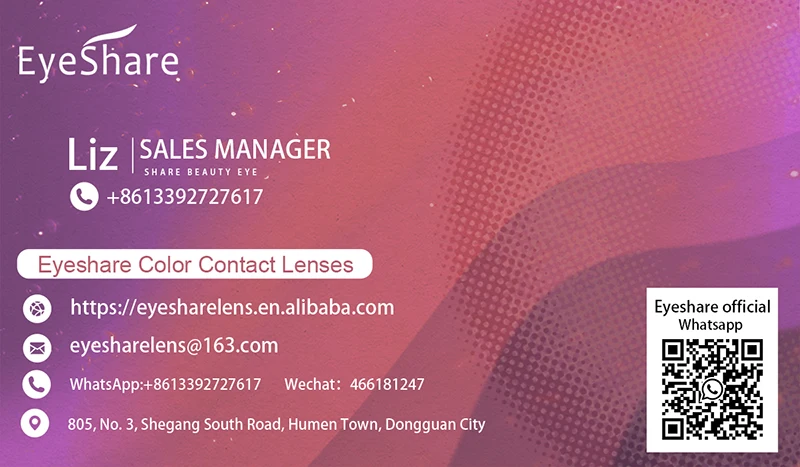 For EYESHARE Natural Soft Cosmetics Contact Lenses Medical Power Color ...