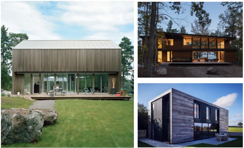 Australian a Frame Prefab Modular House Kit Large Glass Wooden House ...