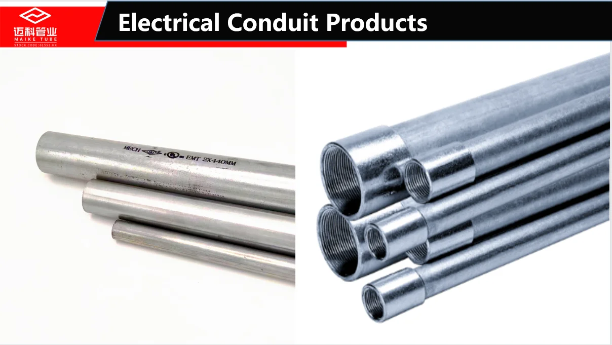 1/2"-4" Electrical GI EMT Conduits - UL Listed & Durable