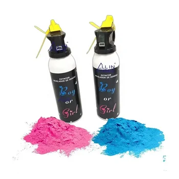 Custom Gender Reveal Fire Extinguisher Smoke Cannon Corn Powder Smoke ...