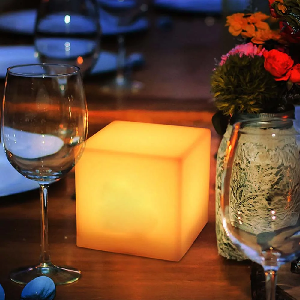 Modern Color-Changing LED Rechargeable Table Lamps