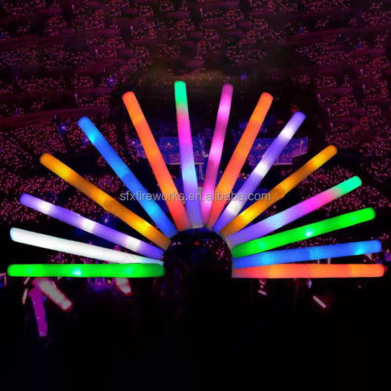 LED Foam Glow Sticks - Perfect for Parties and Events