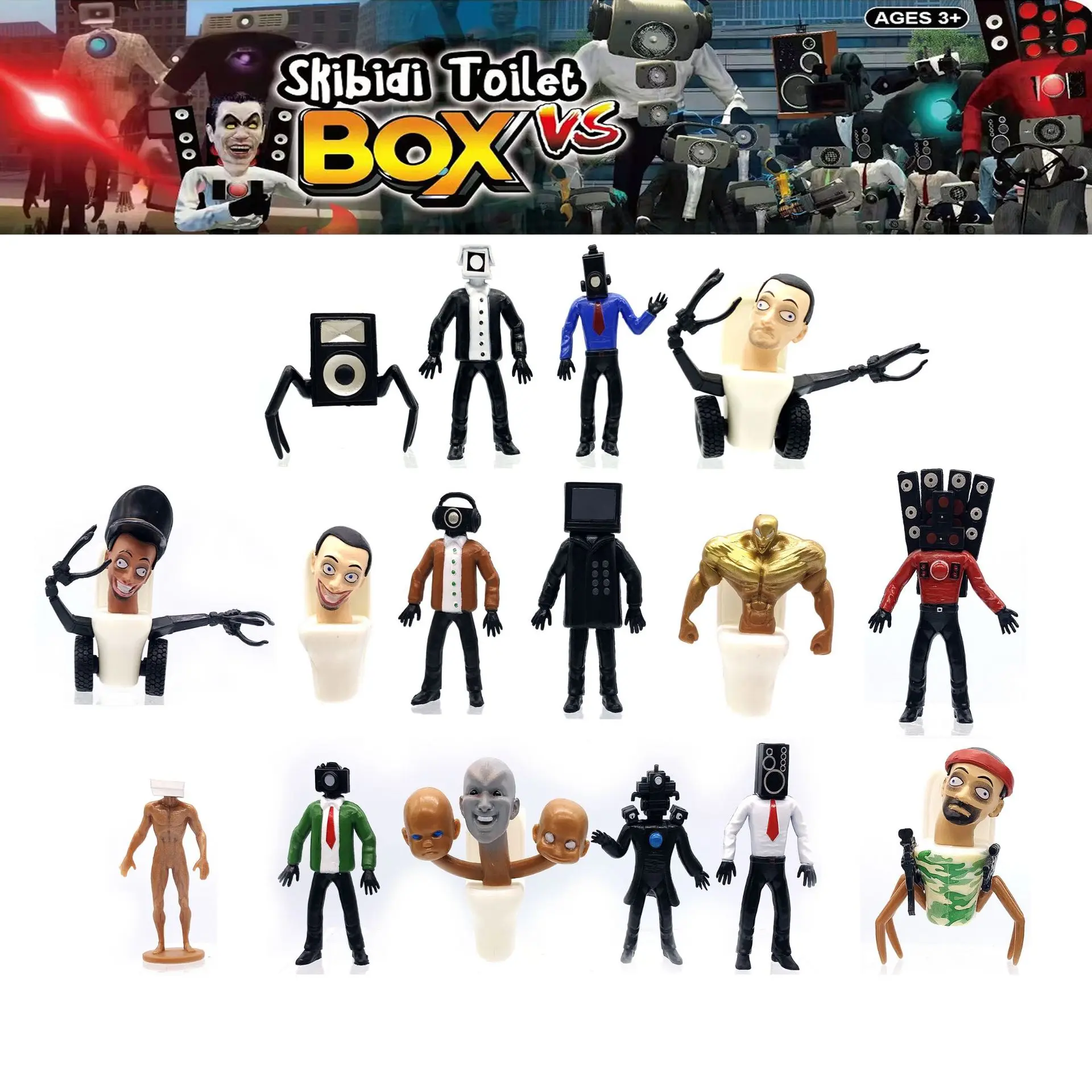 Skibidi New Toilet Man Hand Operated Surveillance Man Audio Man Camera ...