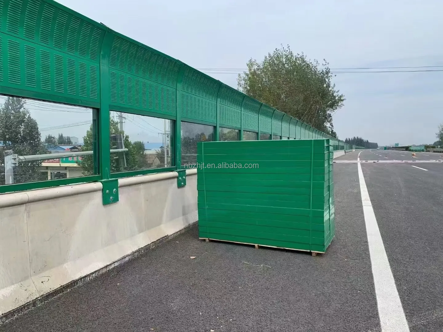 Sound Barrier Metal Soundproof Screen Highway Factory Enclosure ...
