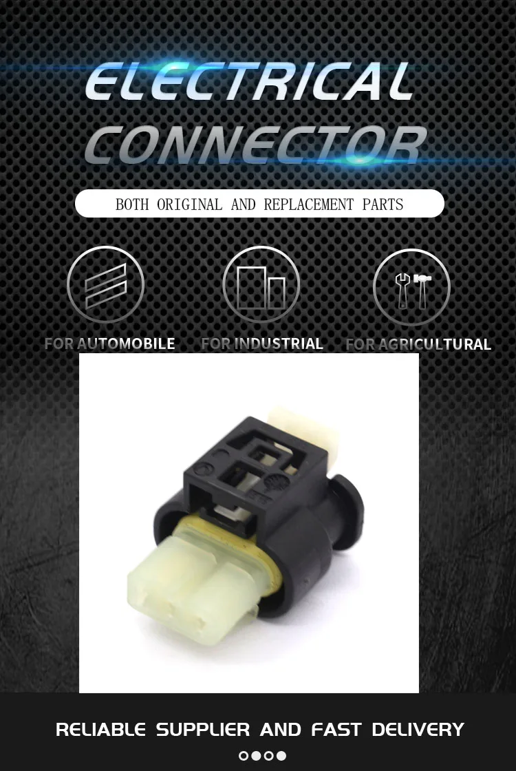 A0225452526 3 Pin Female PBT GF 25 Parking Sensor Connector for ...