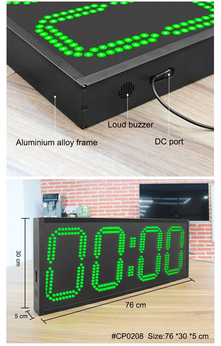 Cheetie นาฬิกาออกกำลังกาย Led,Cp29แบบพกพาขนาดใหญ่สำหรับกลางแจ้ง9นิ้ว4 ...