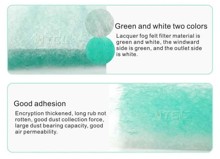 Wholesale Price Floor Paint Booth Dust Air Filtering Paint Stop Green ...