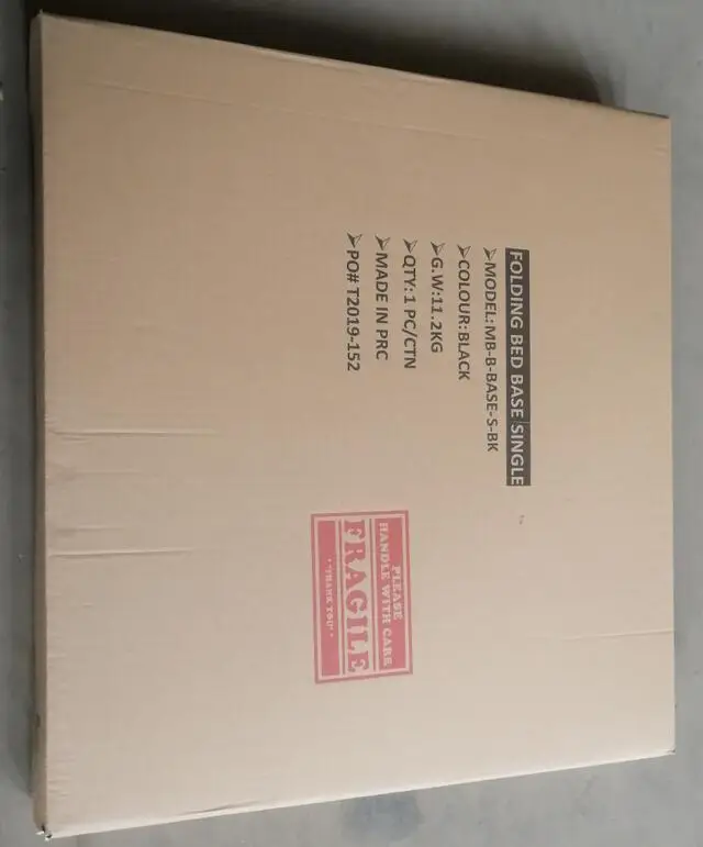 Queen Size Meta Platform Bed Frame With Flower Design No Box Spring ...