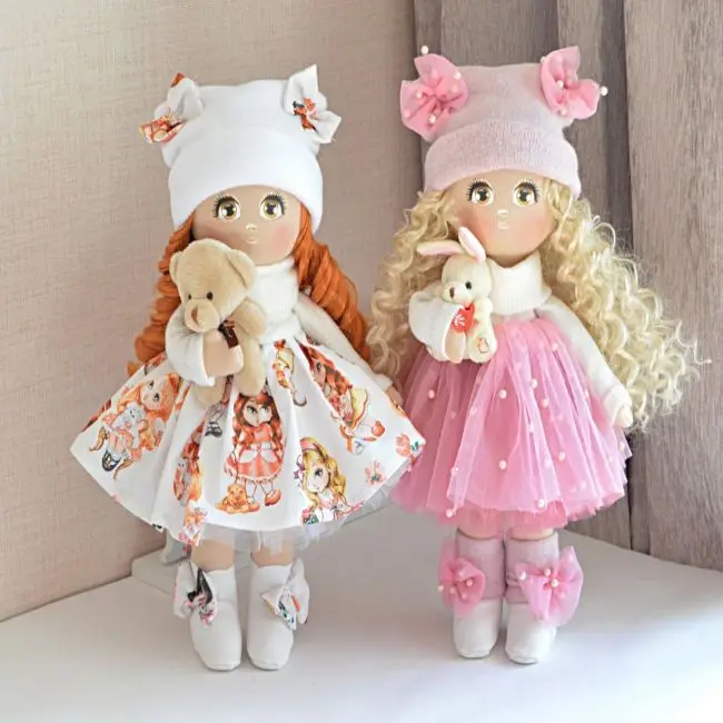 Fashion Design Pink Super Soft Girl Baby Angel Custom Human Dancing ...