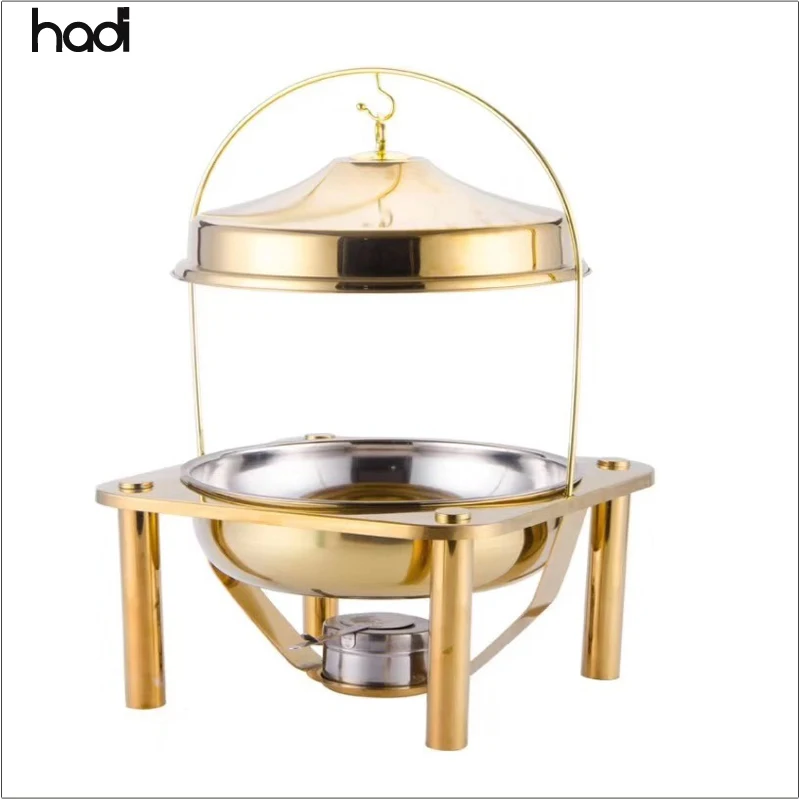 Hadi Hospitality 5L Dinner Buffet Stove Alcohol Fuel Chafer Set with ...