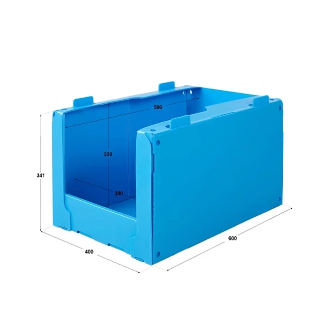 Correx Warehouse Picking Bins Plastic Organizer Stackable Parts Storage