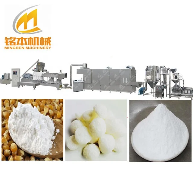 Modified Starch Production Line Expanded Corn Starch Modified Starch ...