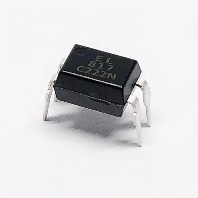 Original El817c El817 Photocoupled Isolator Chip Dip-4 Single Channel Transistor High Speed ...