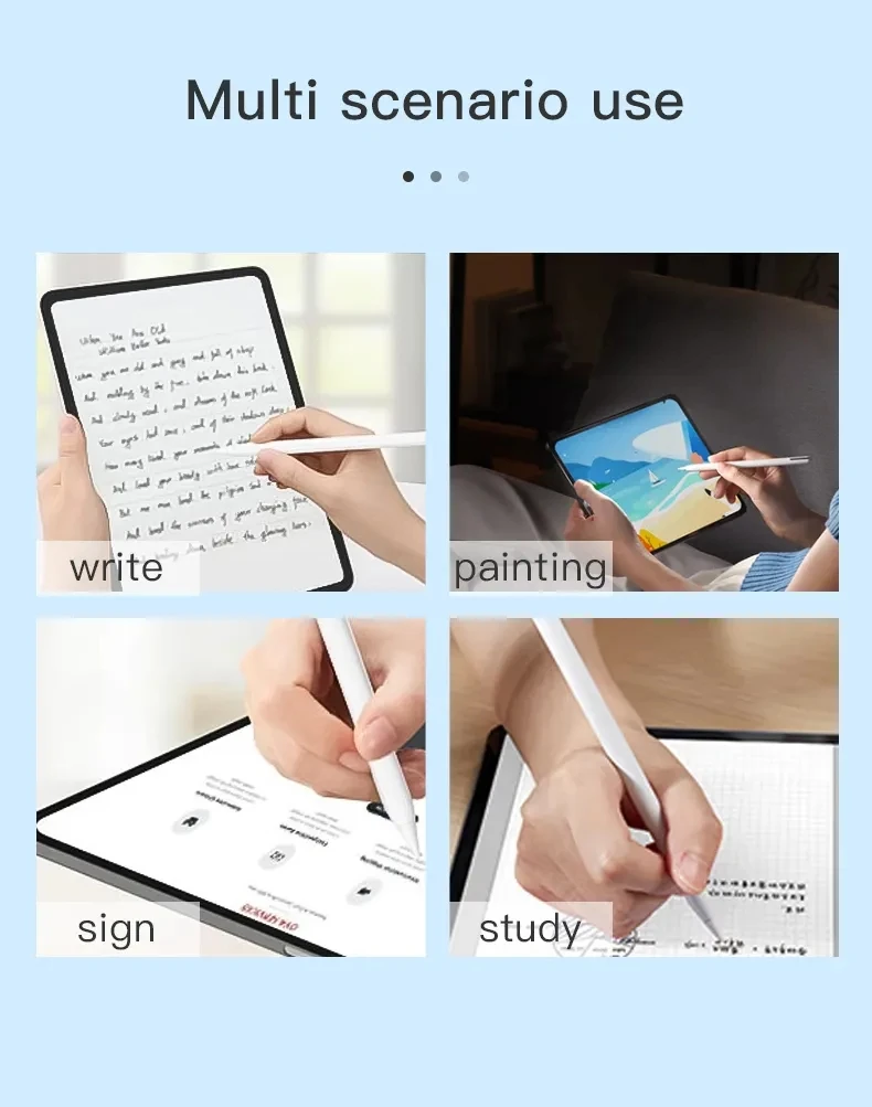 Magnetic Tablet Capacitive Drawing Stylus Pen 2nd Generation Pencil ...