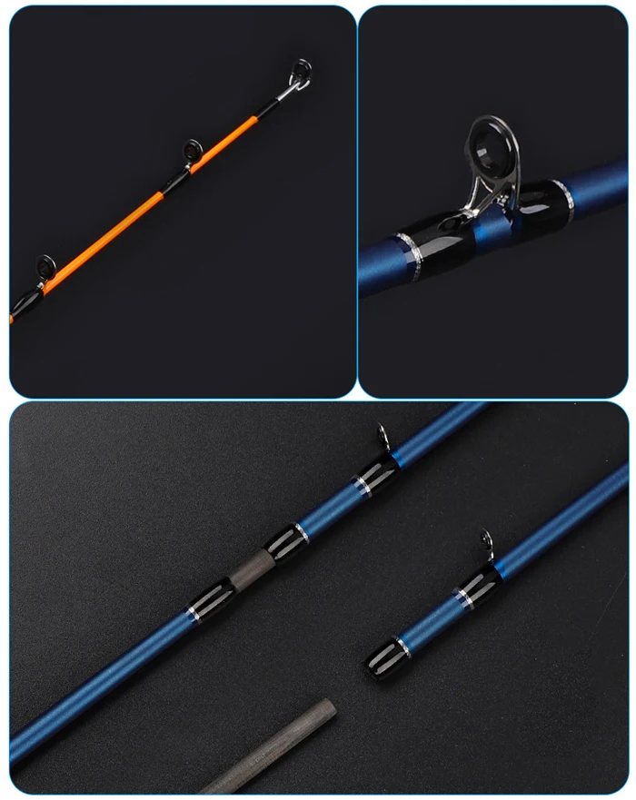Taigek 1.75m Carbon Octopus Squid Fishing Rod Korea Titanium Alloy ...
