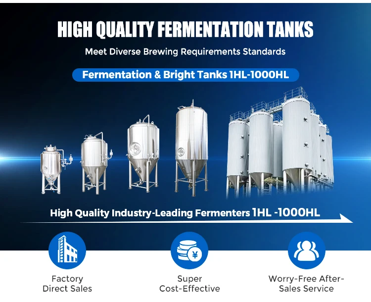 Stainless Steel SUS304 Double Jacketed Fermentation Tank Storage Tank ...