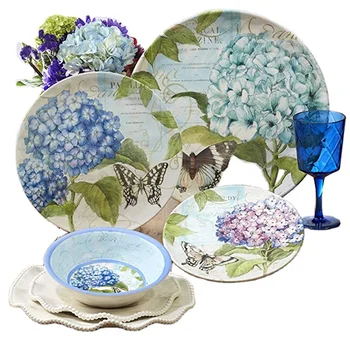 12pieces Floral Wedding Melamine Dinner Dinnerware Sets - Buy Melamine ...