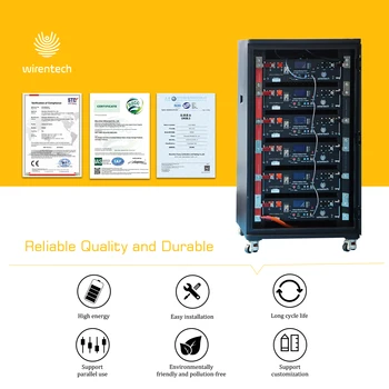 20kwh 30kwh Rack Battery Warehouse Storage System Residential Battery ...