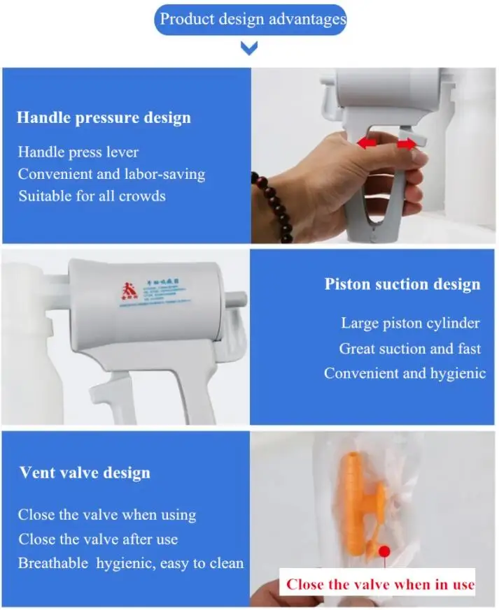 Manual Sputum Aspirator - Efficient Home Suction Device