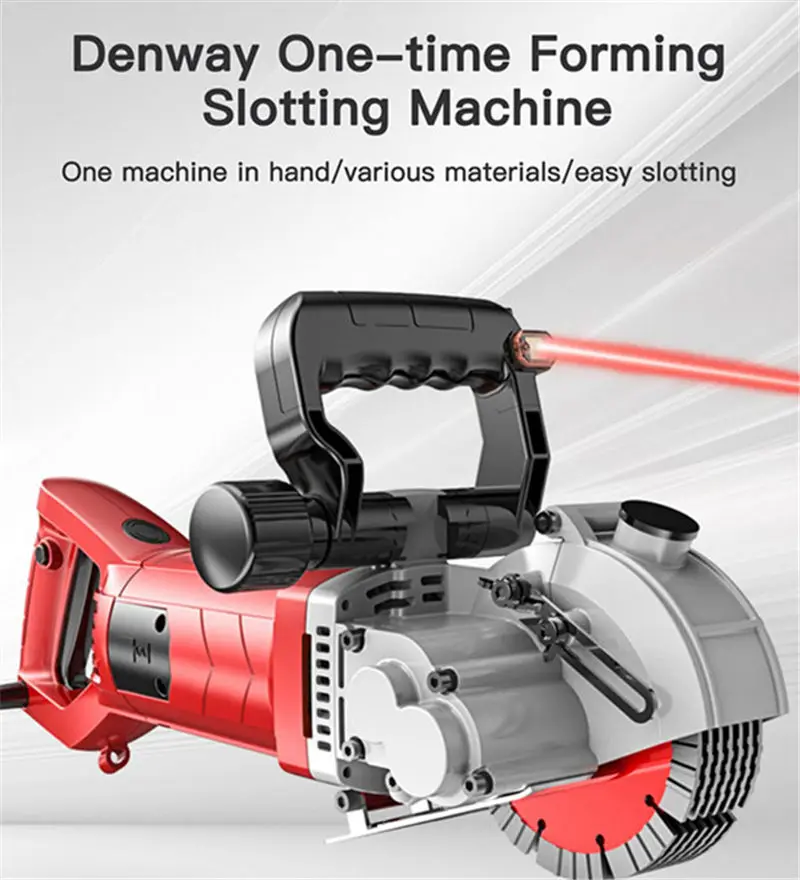 160 Wall Chaser 4800w Portable Power Tool Saw Cutting Machine Electric ...