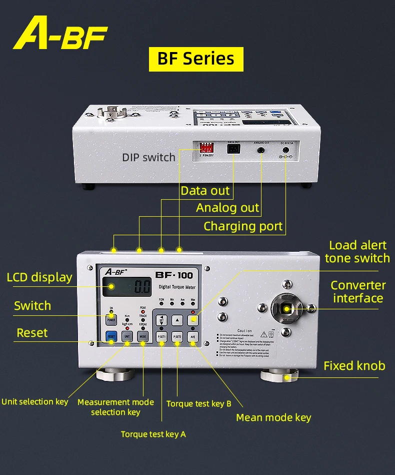 A-bf Bf-100高精度数字扭矩测试仪电动螺丝刀电批钻扭矩计电机测试仪 - Buy 数字扭矩仪,扭力计扳手套装,动态扭矩仪 Product ...