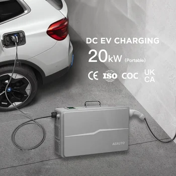 2024 Popular Ccs1 Ccs2 20kw Portable Ev Level 2 Dc Charger Charging ...