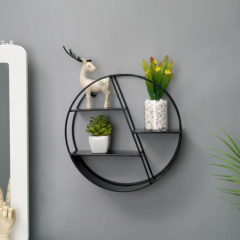 Nordic Style Creative Decorative Wall Storage Shelf