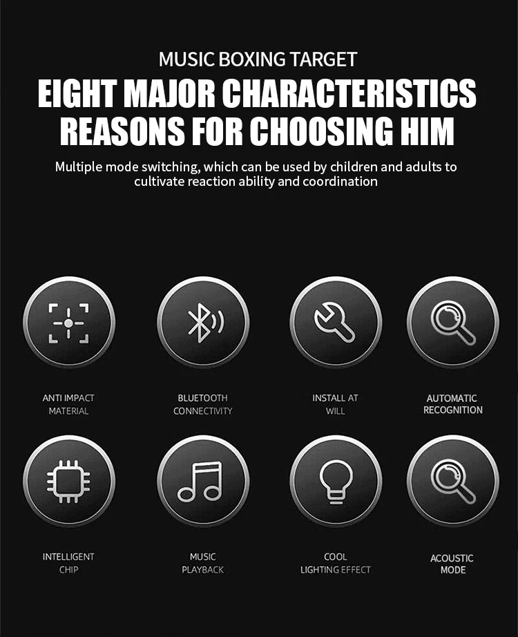 Smart Boxing Target with Bluetooth - Enjoy Intelligent Training