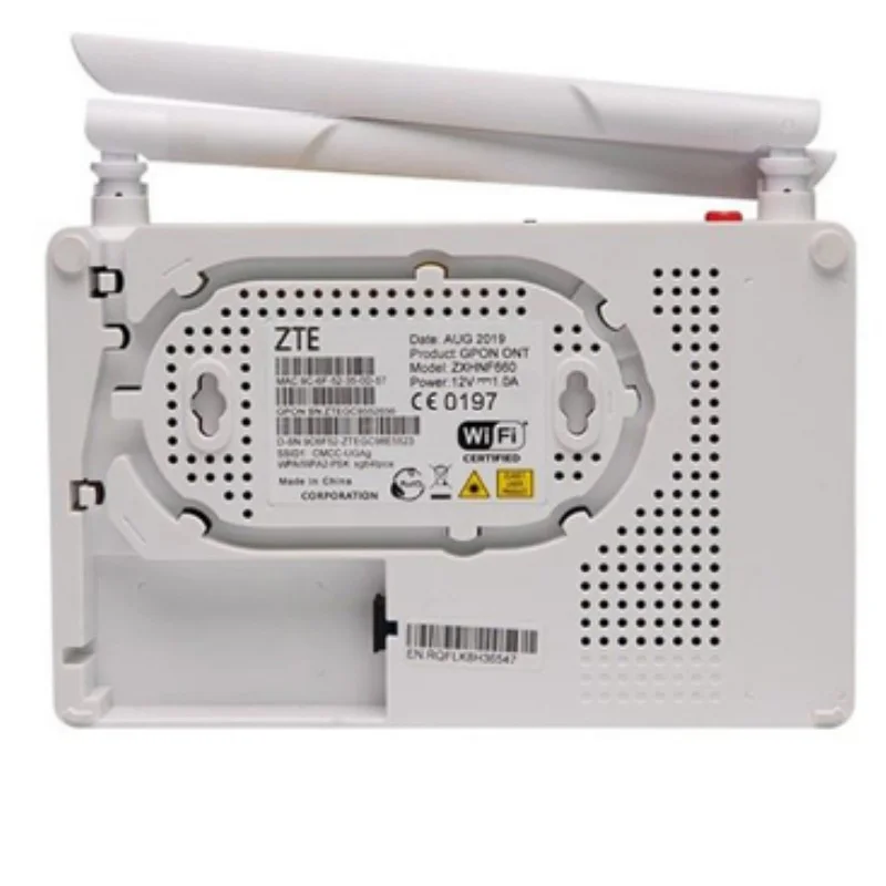 Zte F660 V8.0 F660 V9.0 F660 V9 Gpon Onu 1ge+3fe+1tel+1usb+wifi With ...