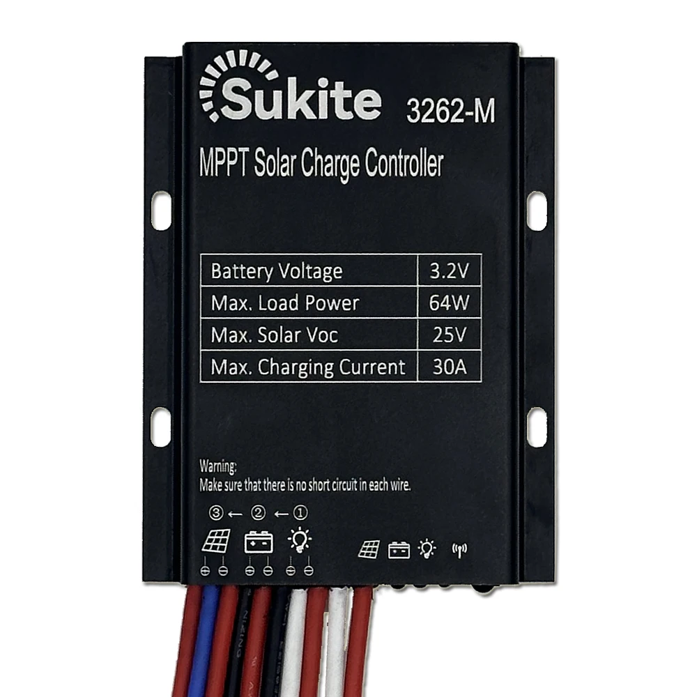 3.2v 30a Led Driver Mppt Charging Controller Solar Led Street Light ...