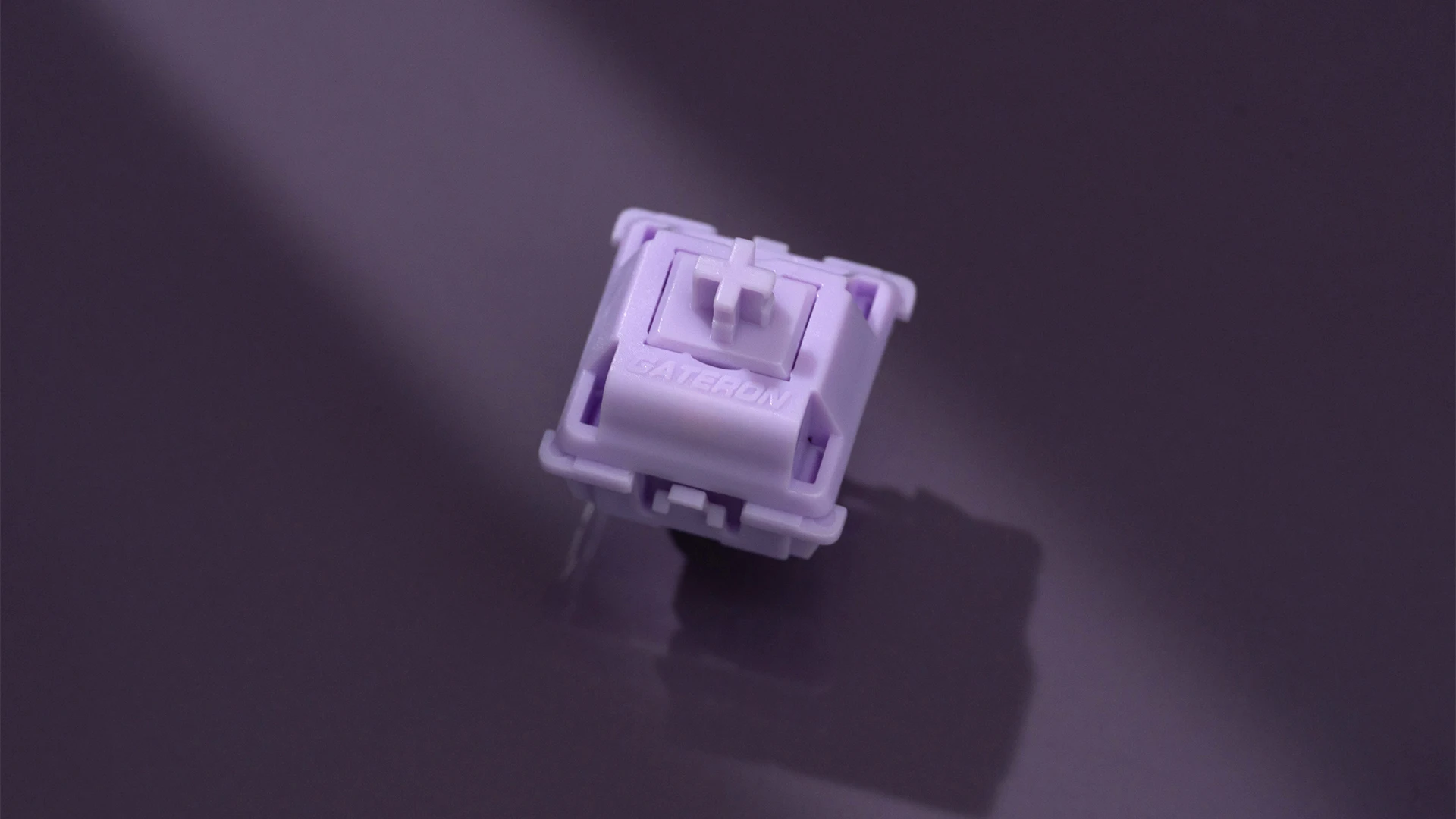 Customize POM Stem Clear Linear Keyboard Switch 5 Pin Purple Mechanical ...
