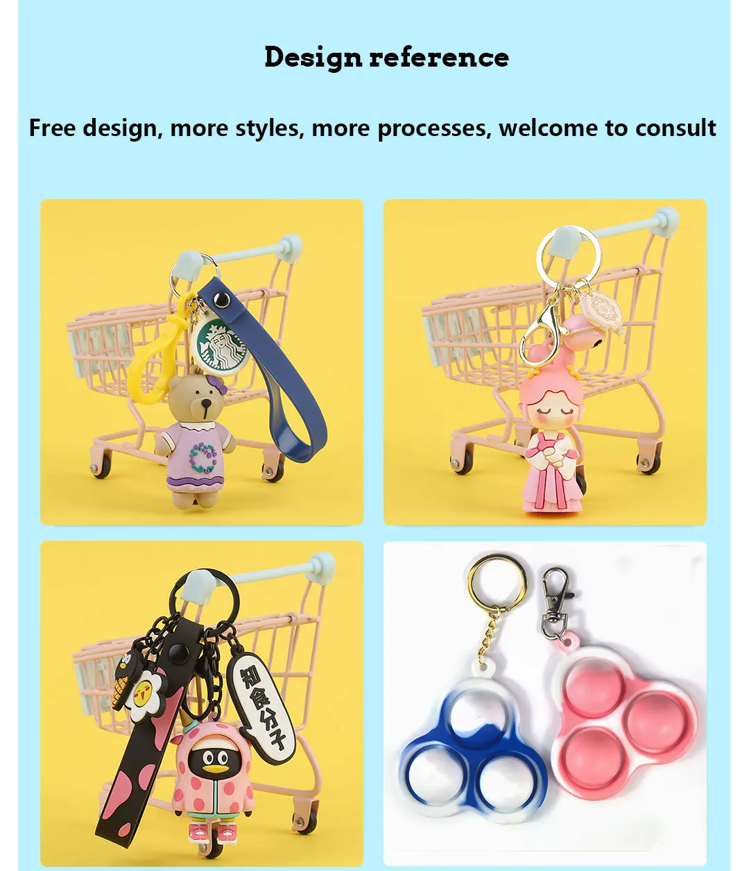 Creative Custom 2d/3d Pvc Soft Rubber Personalized Key Ring Make With ...