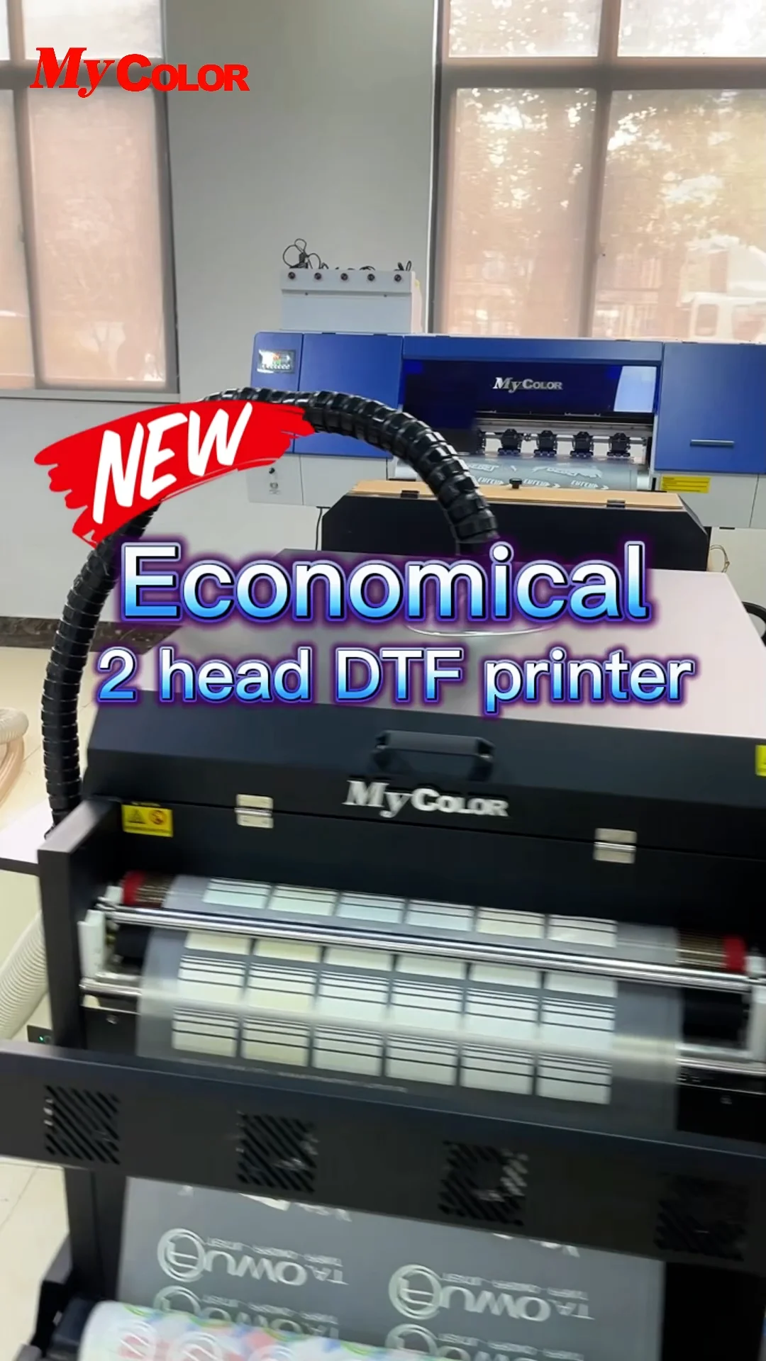 Dtf Samples 60cm Digital Textile Printer Dual I3200a1/4720/xp600/f1080 ...