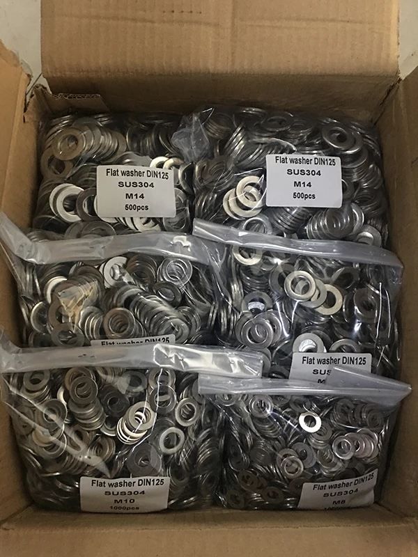 Factory Customized Spring Steel Shim Flat Washer Ss304 Stainless Steel ...