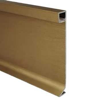 Metal aluminum baseboard with Led Simple 8 cm baseboard wire board led ...