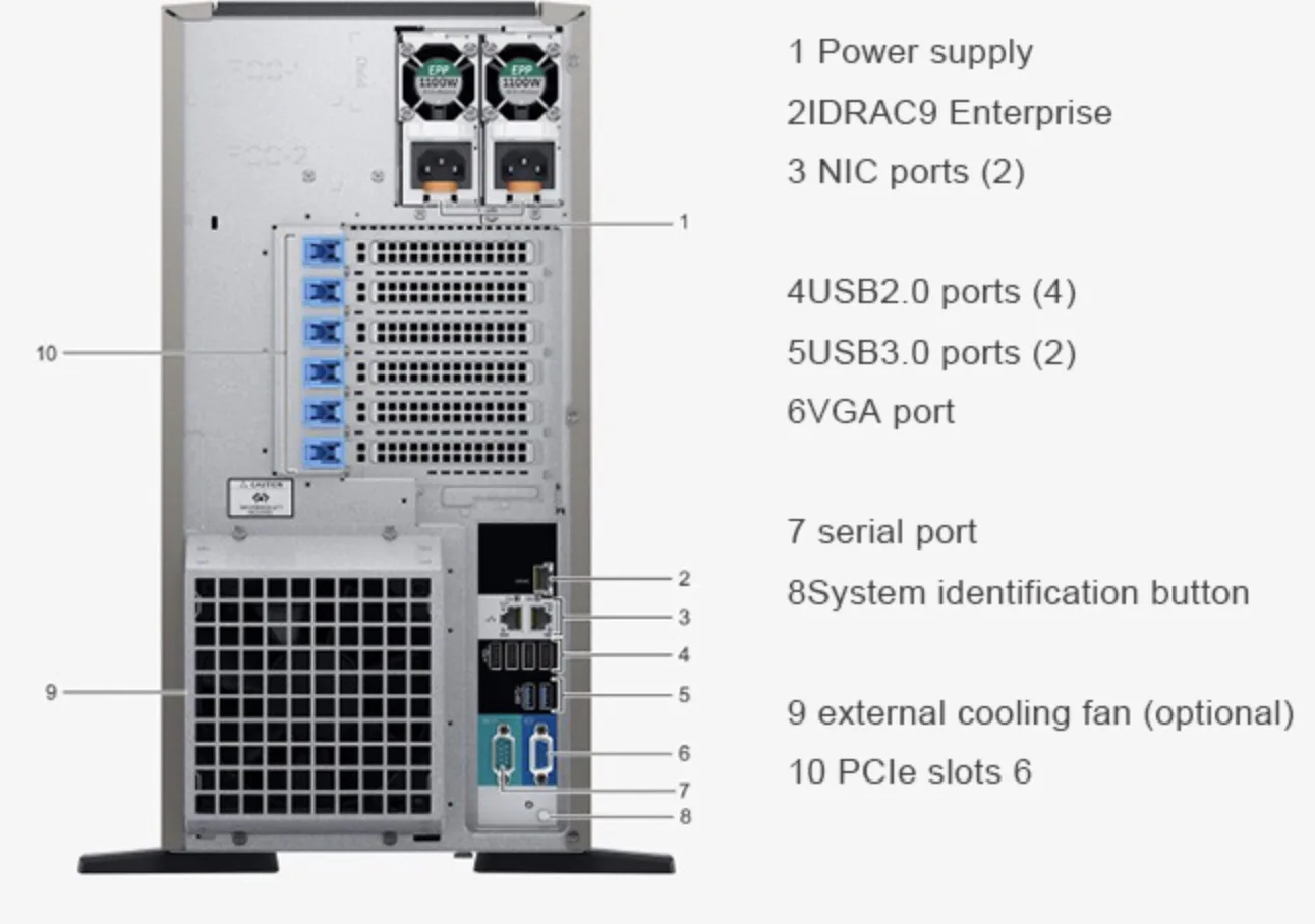 Dell Emc Poweredge T440 Tower Server Xeon Bronze 3204 New Original Dell ...
