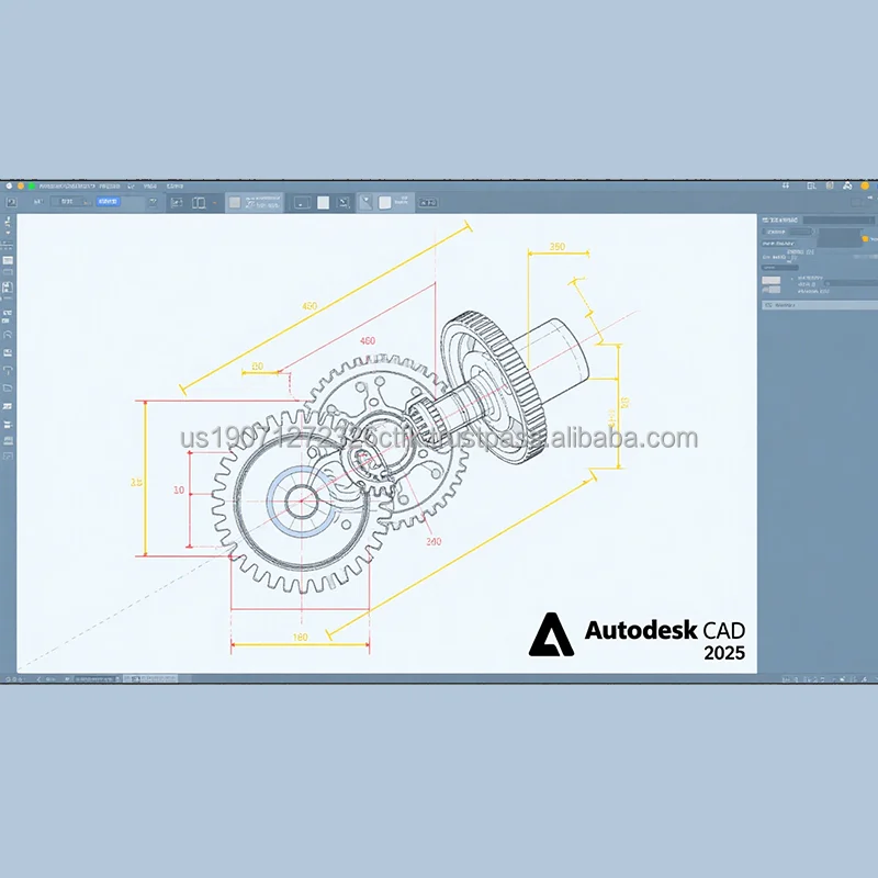 Autodesk CAD2025 Educational Release 1-Year Advanced 2D Drafting & 3D ...