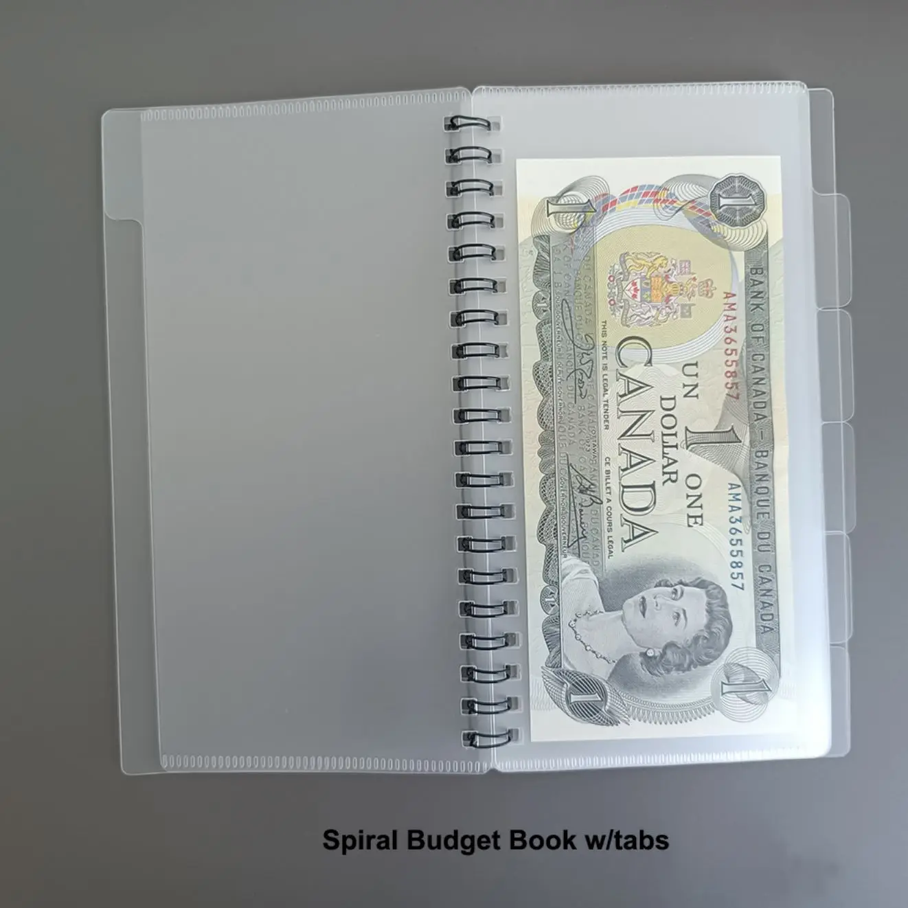 Budget Planner with Money Pockets - Portable & Waterproof