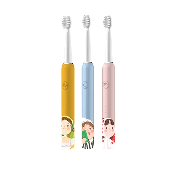 Baby Care Waterproof Soft Bristle Children Electric Toothbrushes Sonic ...