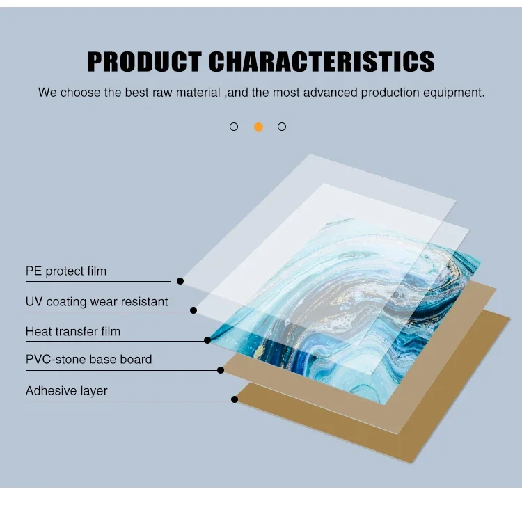 UV Coating PVC Marble Sheet Pvc Sheets High Glossy Uv Board for Wall ...
