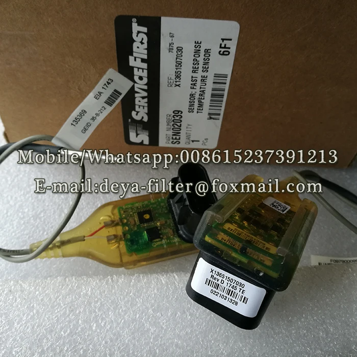 Trane Sensor Sen02039 Temperature Sensor X13651507030 Original Trane ...