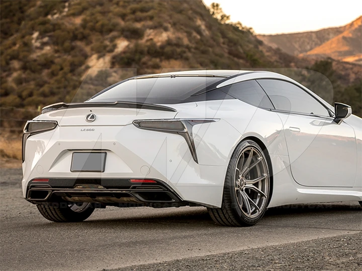 Vorstein Style Carbon Fiber Rear Trunk Spoiler For 2017-2018 Lexus ...